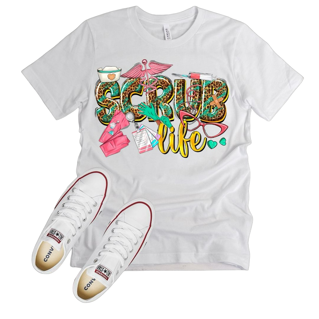 Scrub Life Graphic Tee