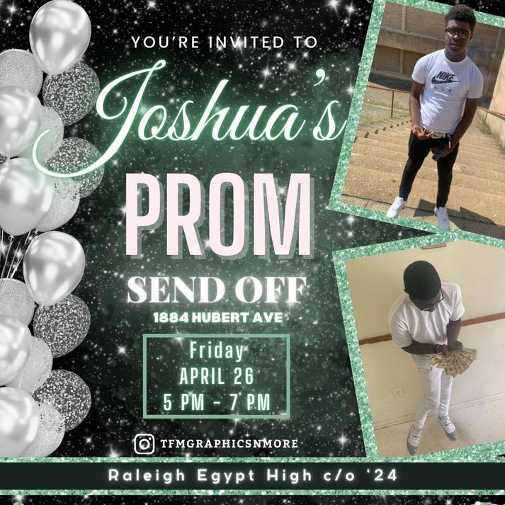 Prom Send Off flyer